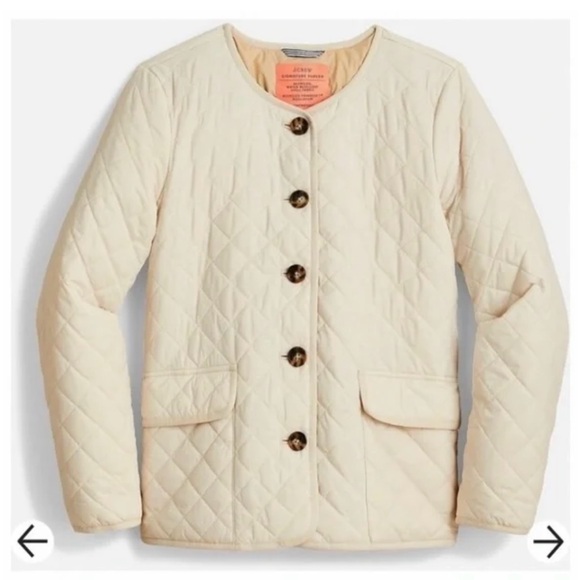 J. Crew | Jackets & Coats | Nwt J Crew Quilted Lightweight Lady Jacket ...